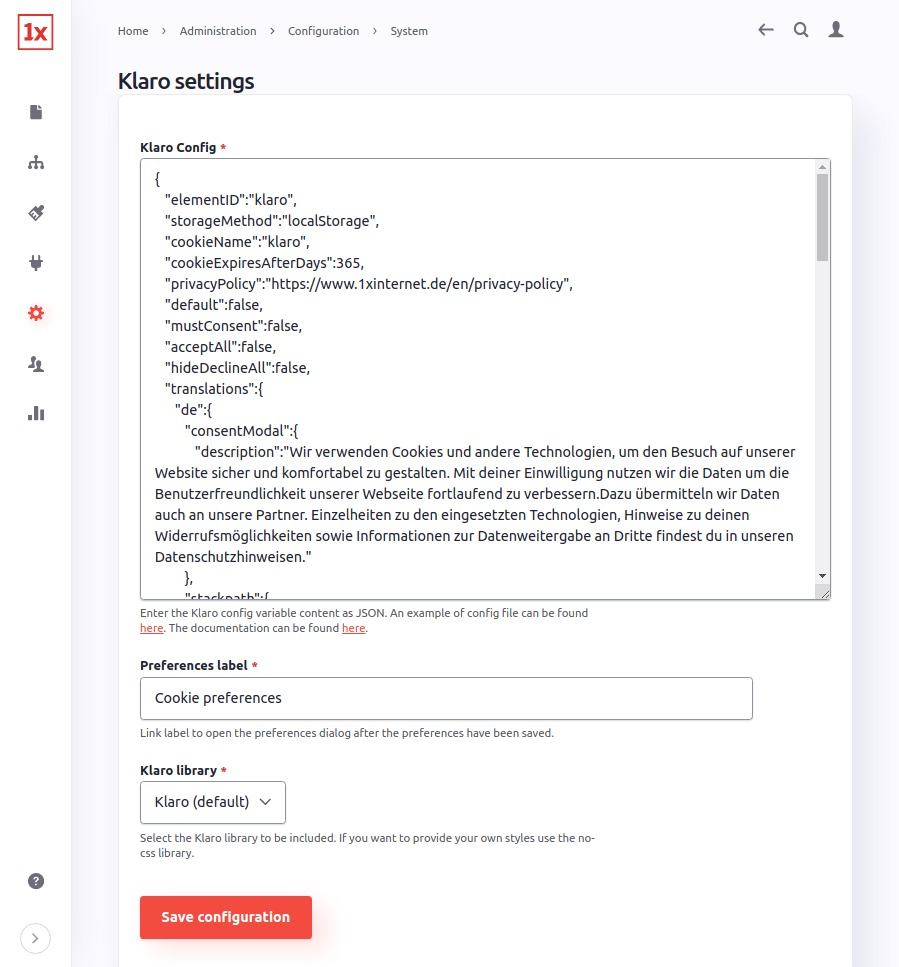Simple Klaro | Drupal.org